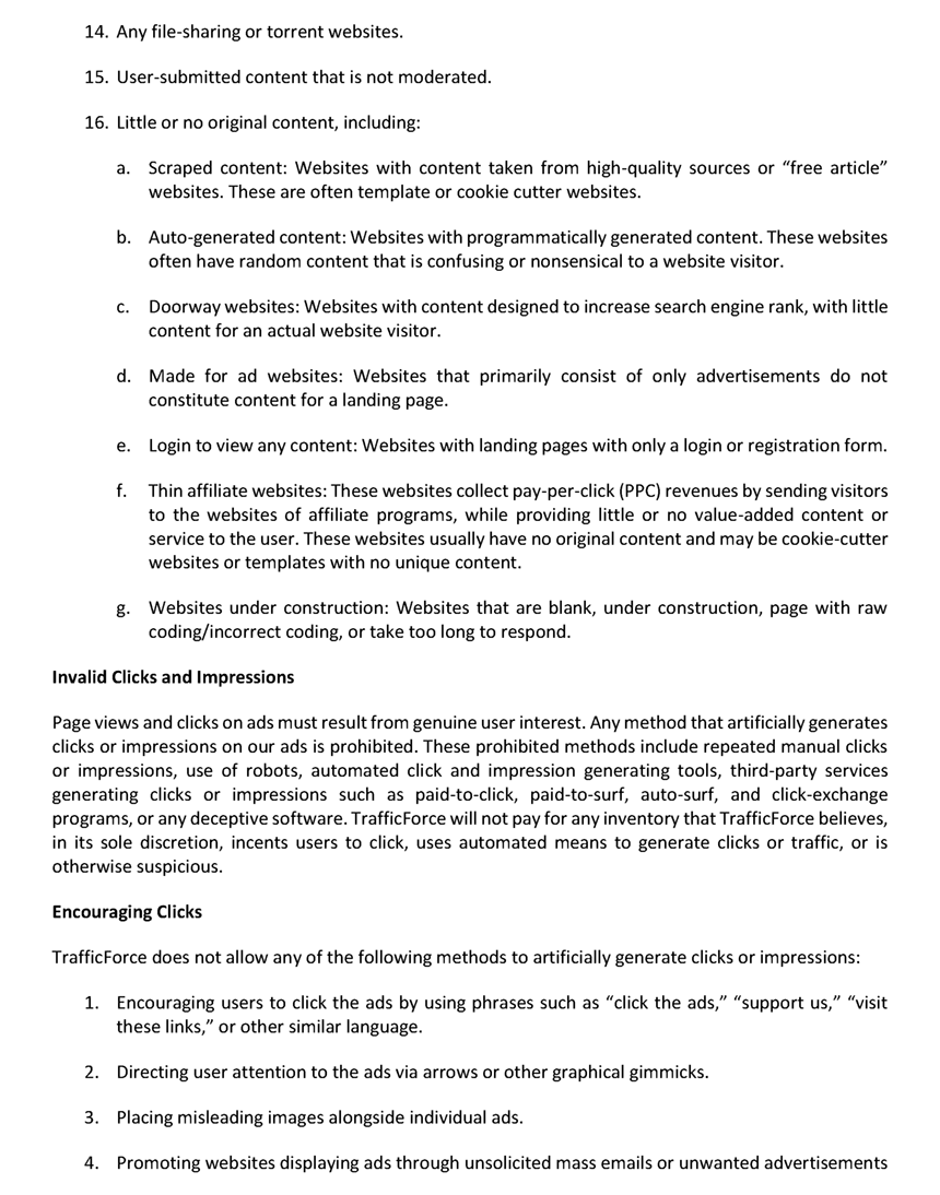Acceptable Use Policy Traffic Force acceptable-use-policy-traffic-force